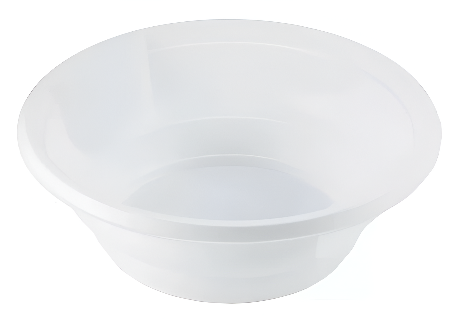 Комус миска одноразовая пластиковая Стандарт, 600 мл, 50 шт, белый