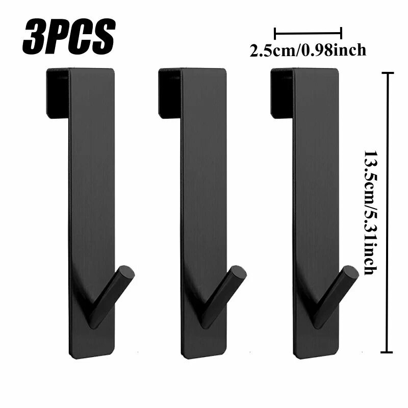 Набор из 3 крючков из нержавеющей стали для душевой кабины