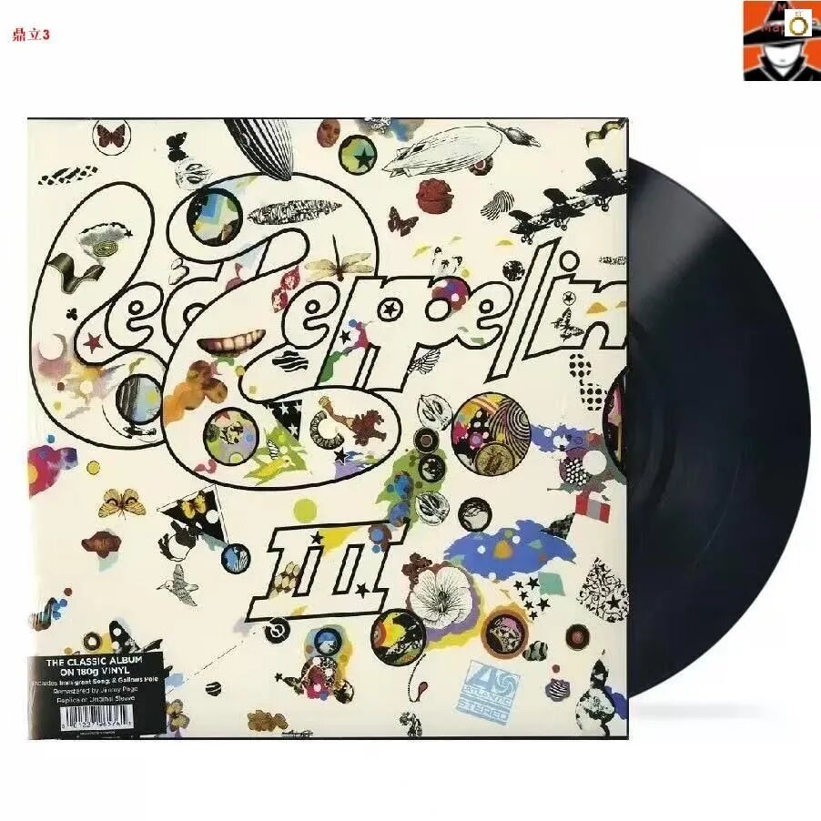 Led Zeppelin III (Виниловая пластинка LP, 1970, Ремастированное издание)