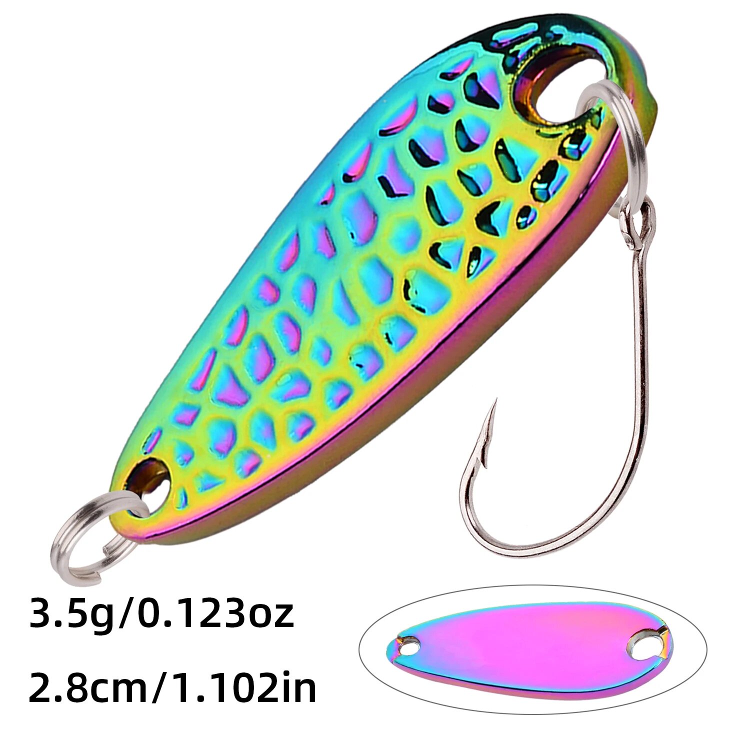 Спиннербейт металлический C-3.5g With Hook