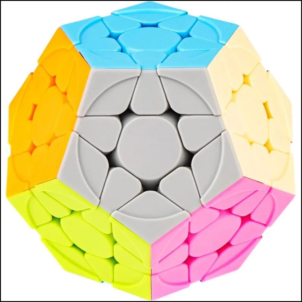 Головоломка QiYi MoFangGe Megaminx QiHeng (S) v2 M, Мегаминкс, разноцветный пластик, для детей от 3 лет — фото 1