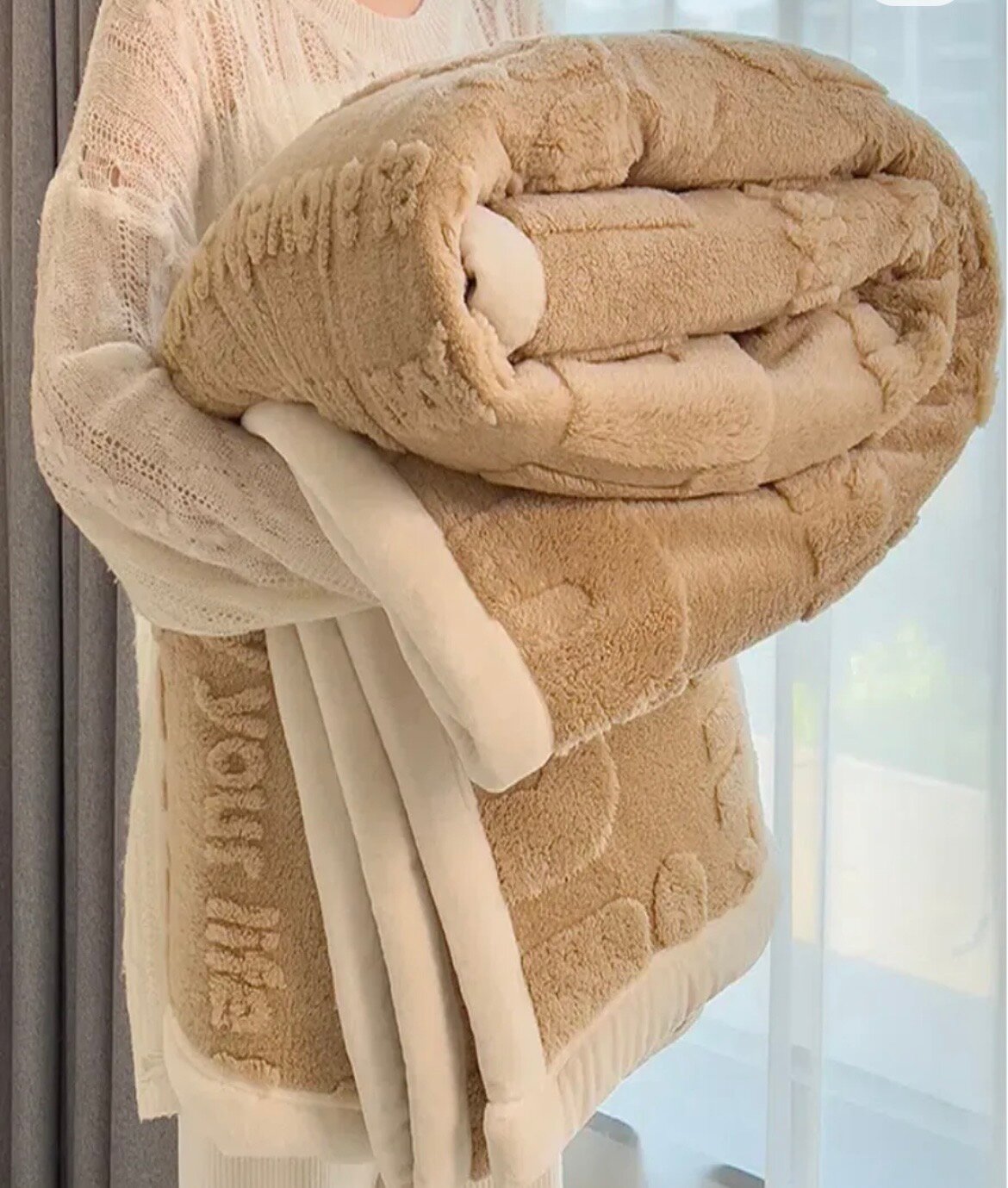 Плед-покрывало "Blumarin", двустороннее, всесезонное, 200х230см