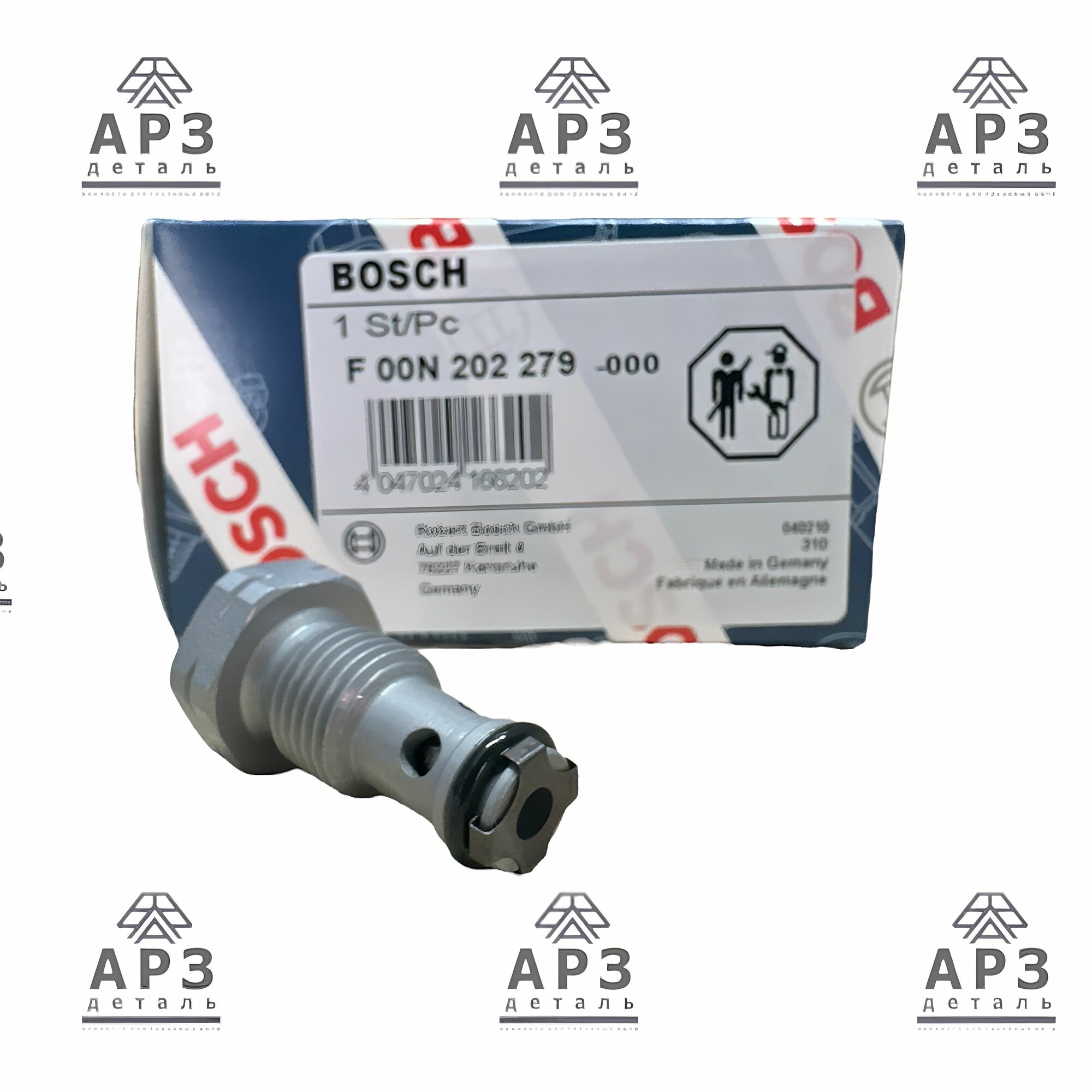 Перепускной клапан ТНВД 0445020089 (Bosch) двиг. 740.70-280.740.75-440 (Евро-4)