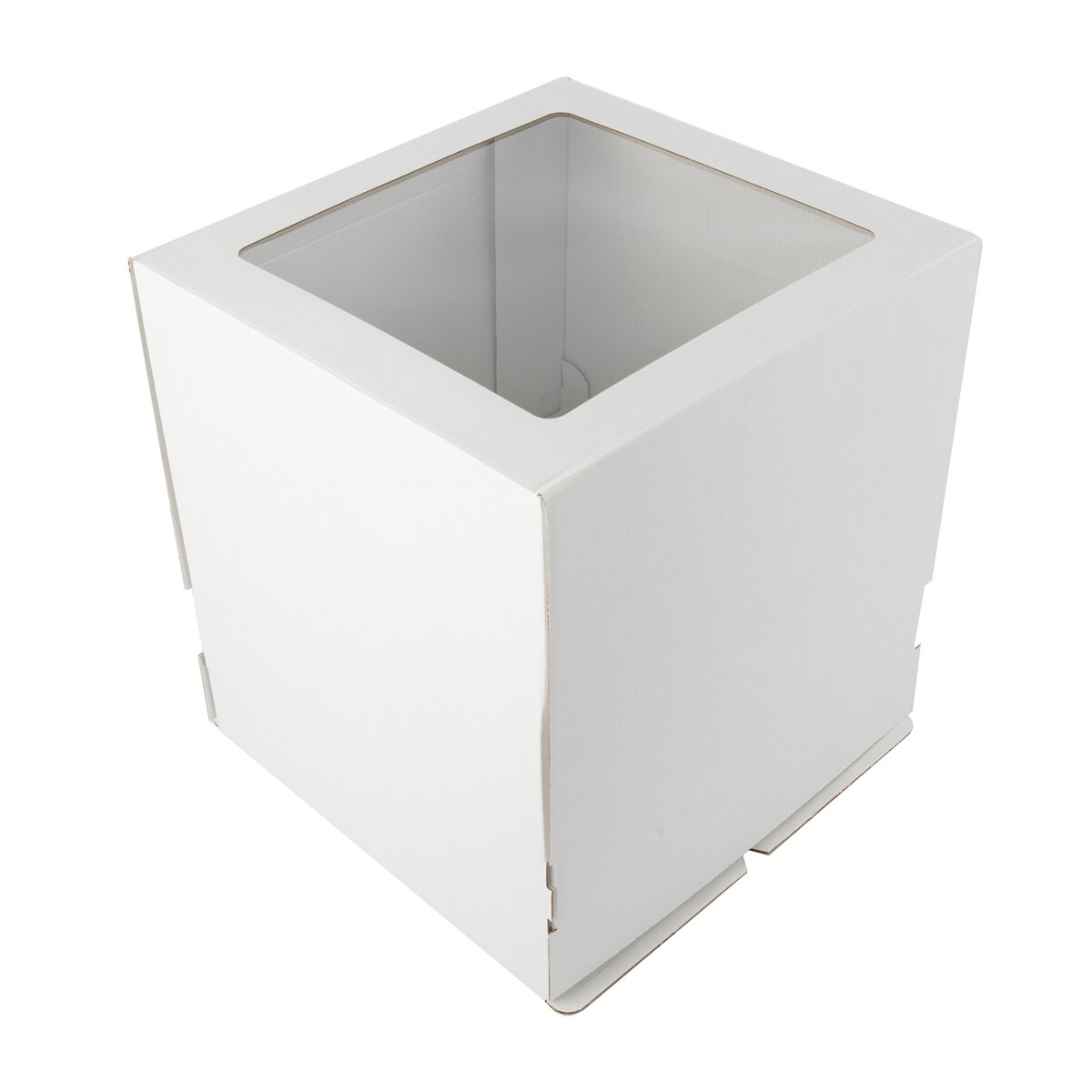 "S-CHIEF" BFC-046 Кондитерская коробка для торта С окном 26.5 x 26.5 x 29 см .