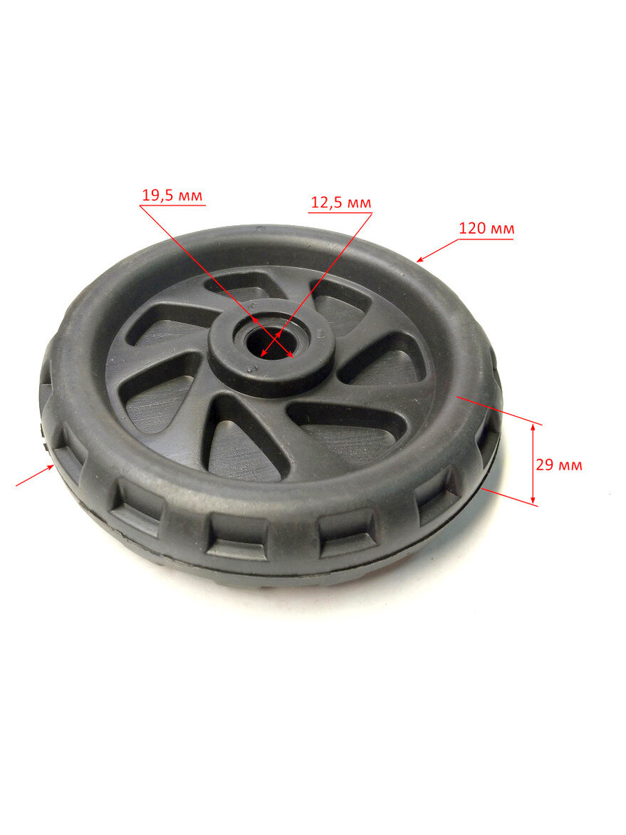 Колесо D=118мм для компрессора вихрь КМП-1.6/24ЛМ (s/n LSD ~ )