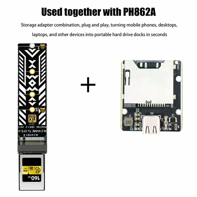SDJZT Адаптер M.2 NVMe к CFexpress A