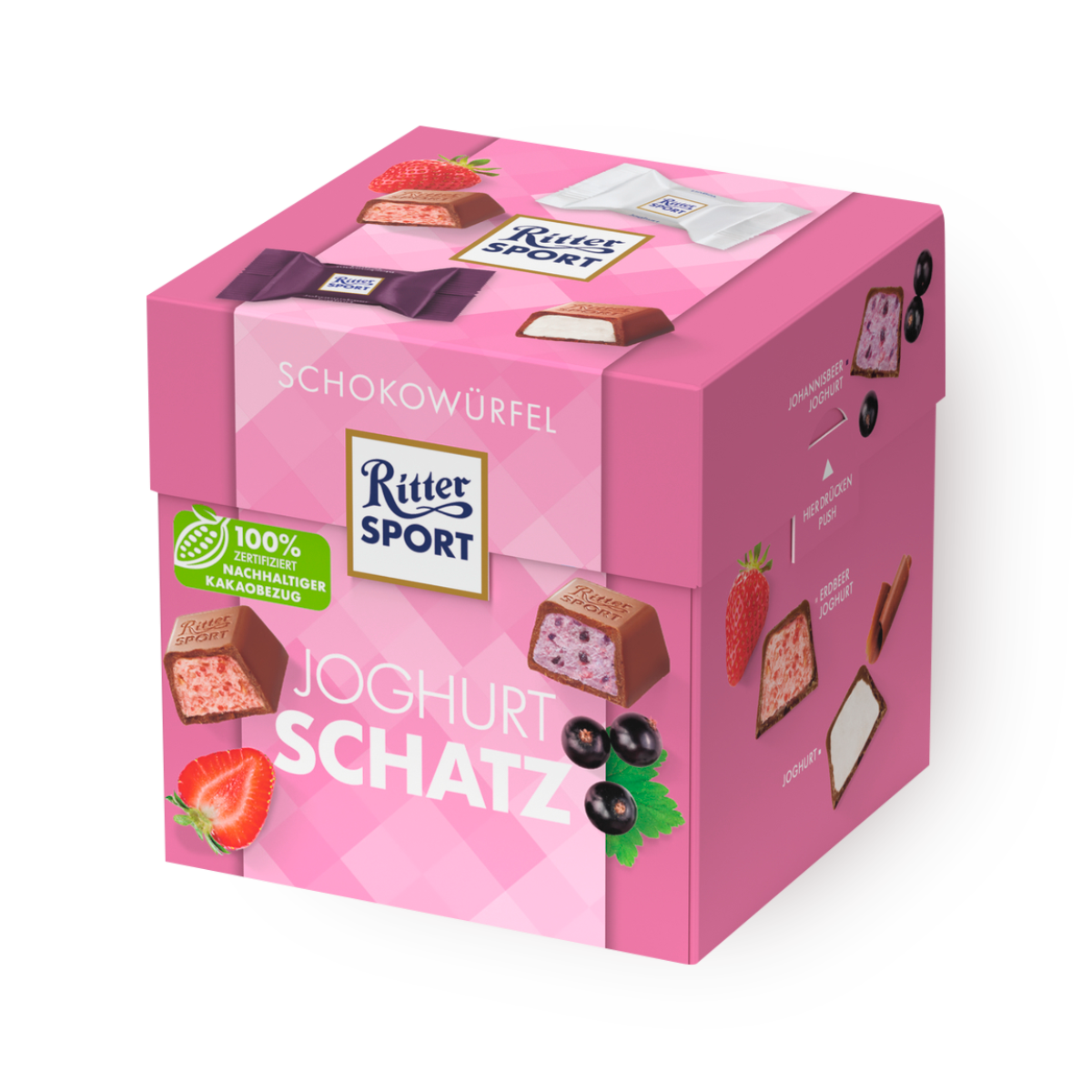 Набор конфет Ritter Sport Schokogruss Любовь со вкусом йогурта