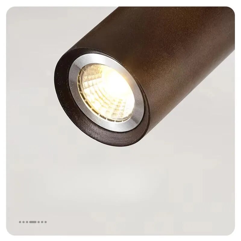 Потолочный светильник, LED, дерево, 7W, H17см — фото 1