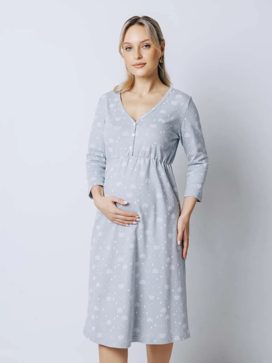 Сорочка для кормящих мам