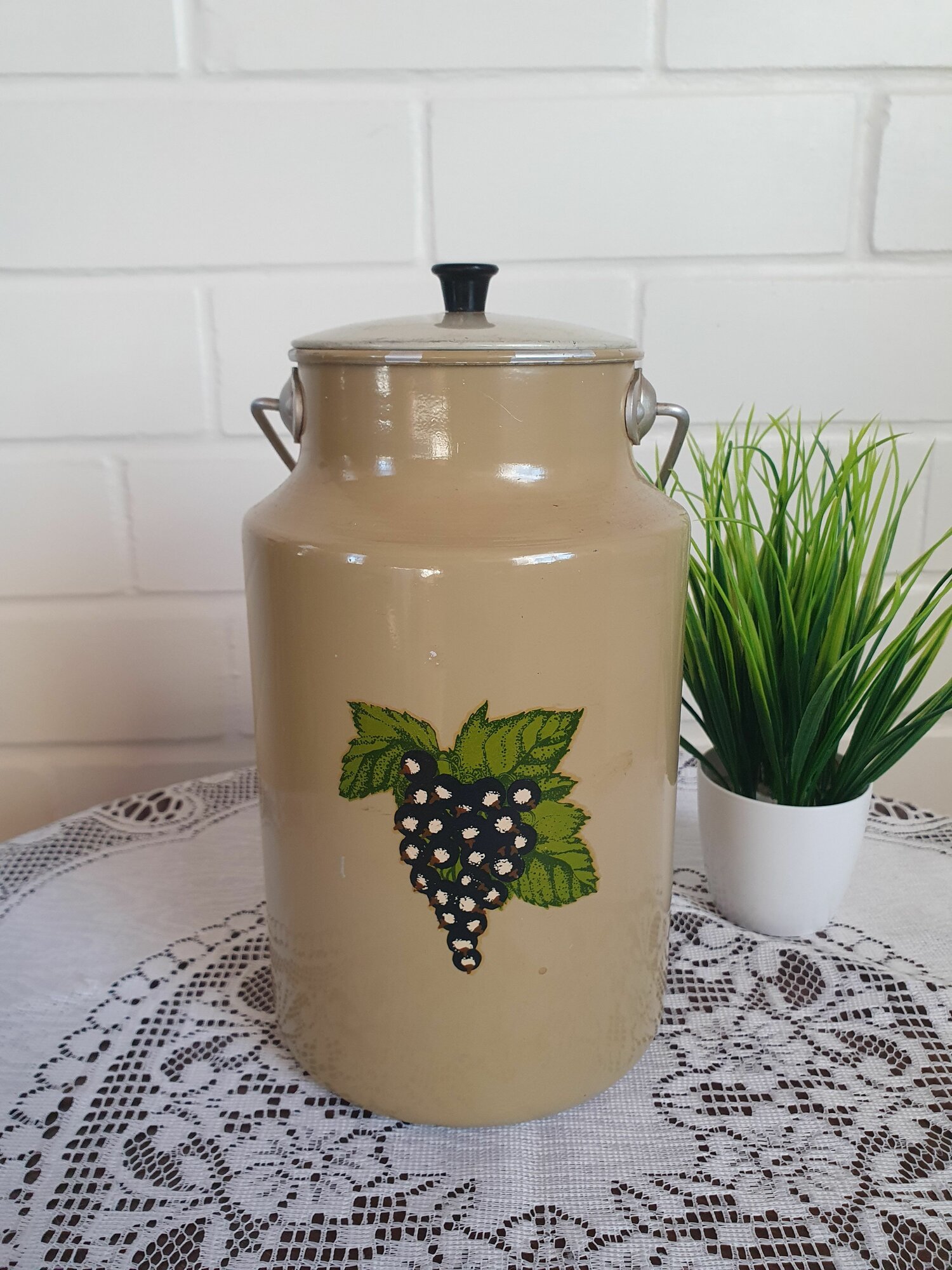 Бидон винтажный алюминиевый СССР 3 литра