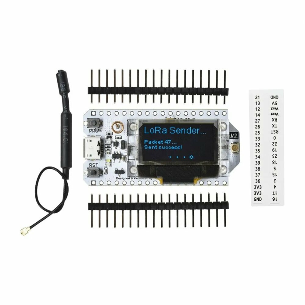 SX1276 0,96 OLED ESP32 WIFI Bluetooth макетная плата LoRa Node 868-915 МГц Многофункциональный портативный служебный модуль