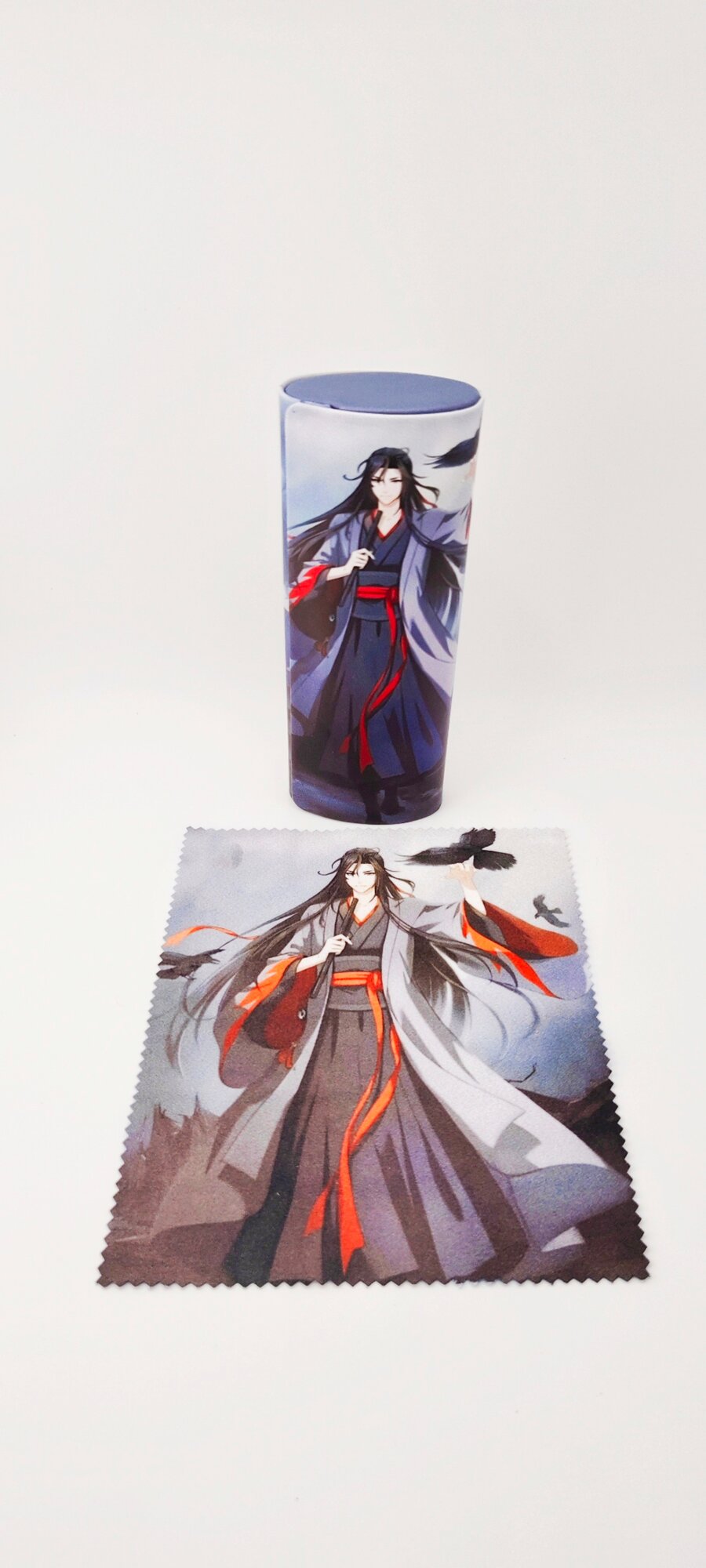 Футляр для очков Аниме Китайский Орёл, детский, магнитный, из искусственной кожи