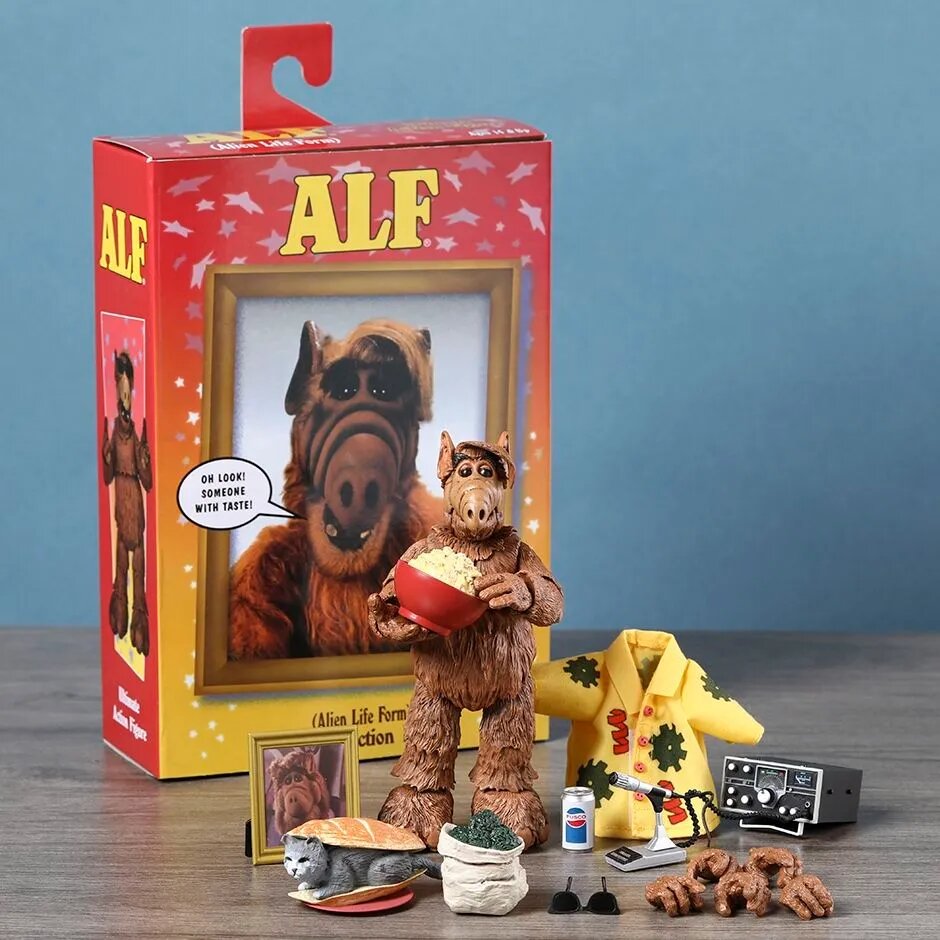 Фигурка альф инопланетянин подвижная Игрушки Подарок ALF,15 см