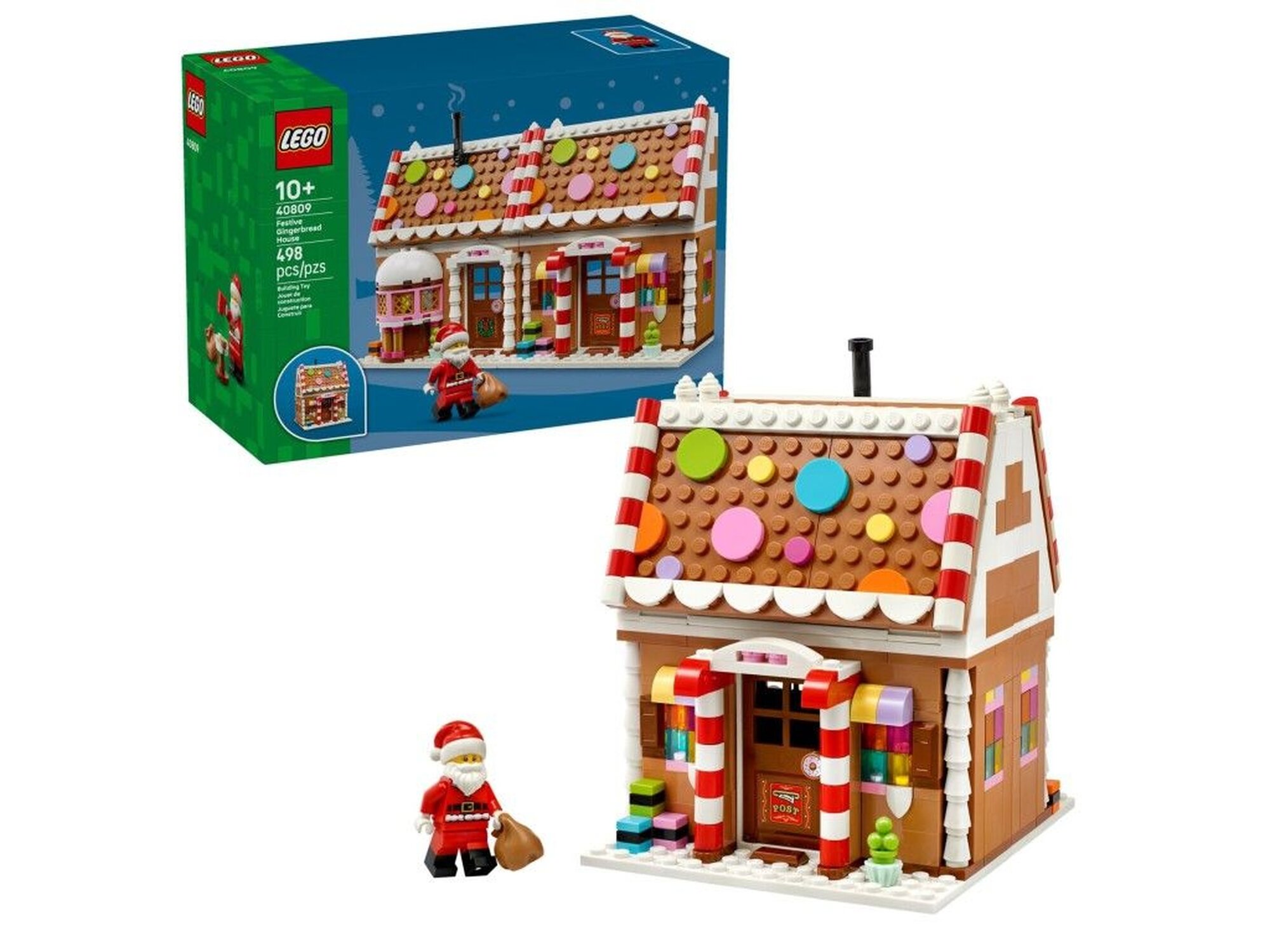 Конструктор LEGO - Рождественский пряничный домик - Лего 40809