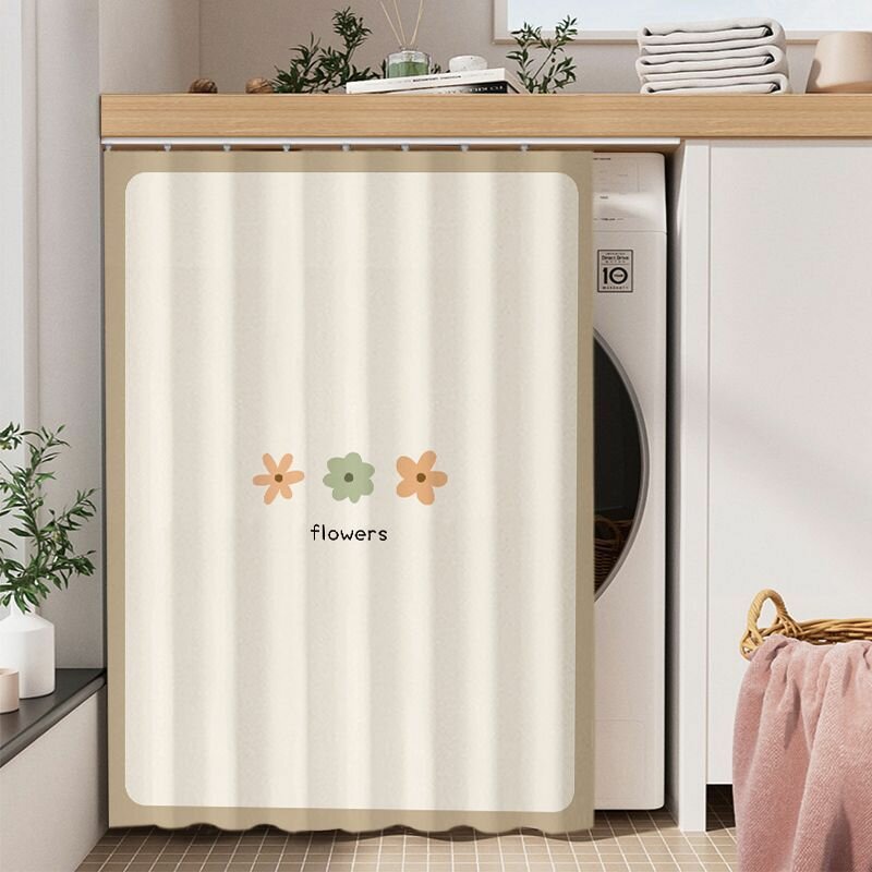 Чехол для стиральной машины, занавеска для балкона, водонепроницаемый солнцезащитный экран, теплоизоляционная затемняющая штора, покрывало, солнцезащитная штора.