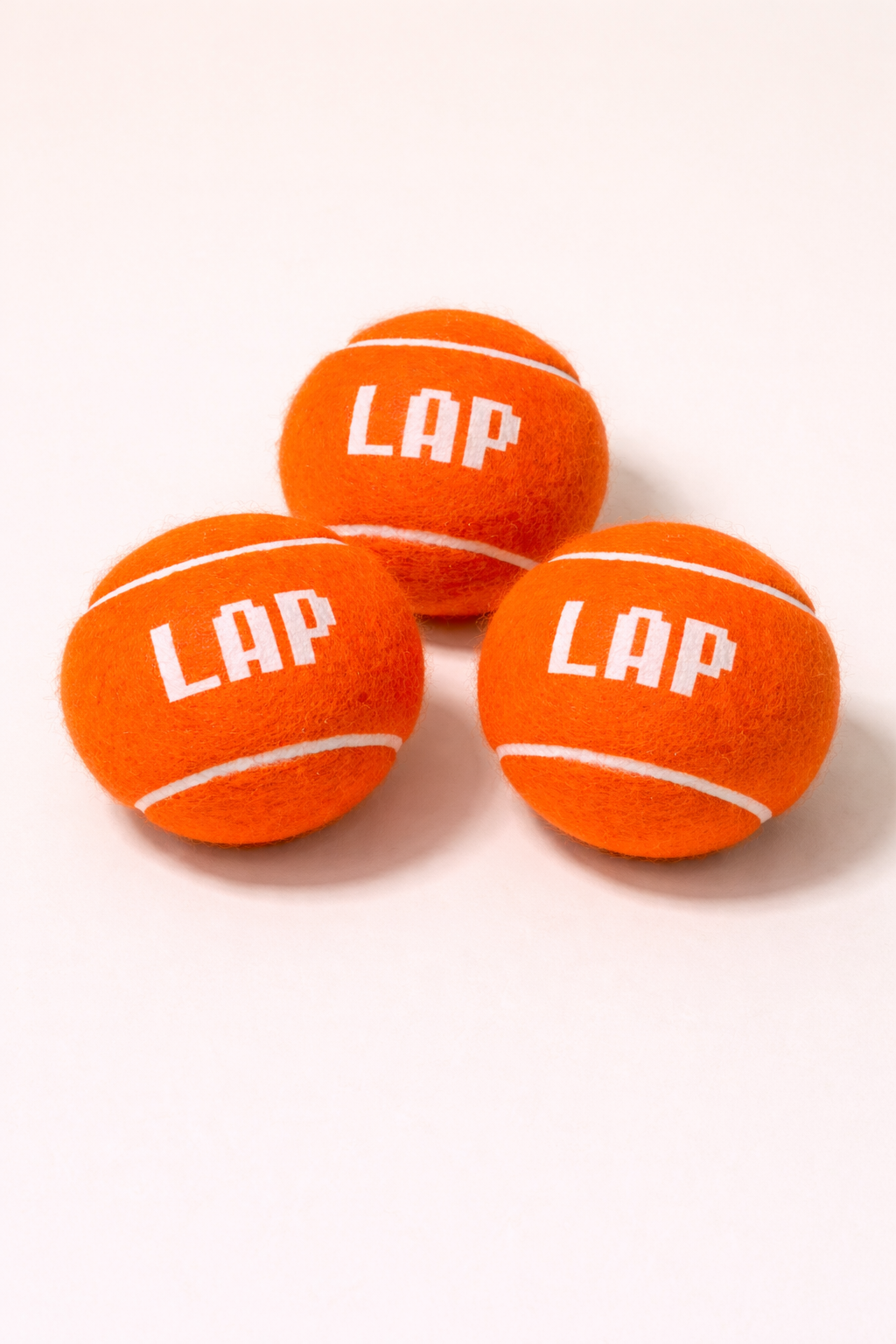 Комплект мячей для игры в лапту, теннис, 3 мяча в комплекте, диаметр 6,5см LAP