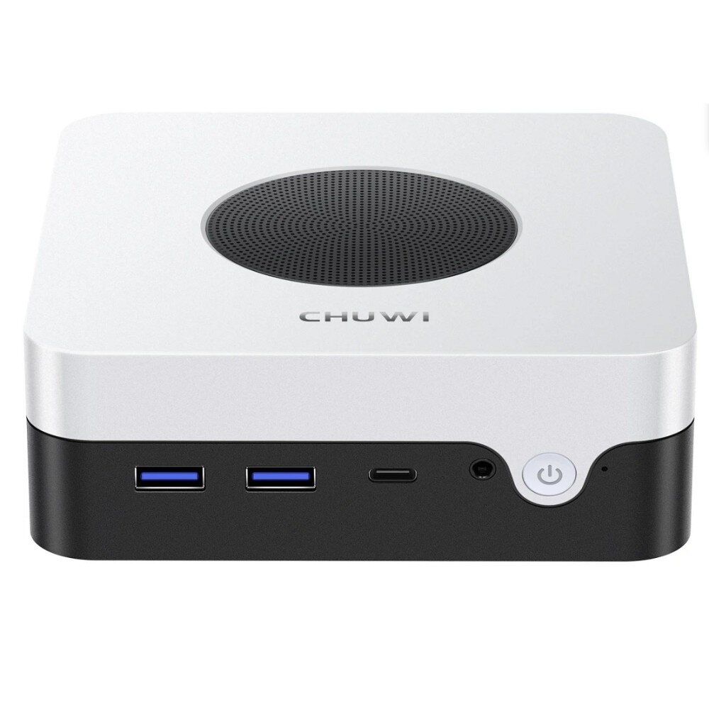 Компьютер Chuwi LarkBox X Nettop CWI556HI3 Grey+White i3-1220P(1.5Ghz)/8Gb/256Gb SSD/W11Home/bracket