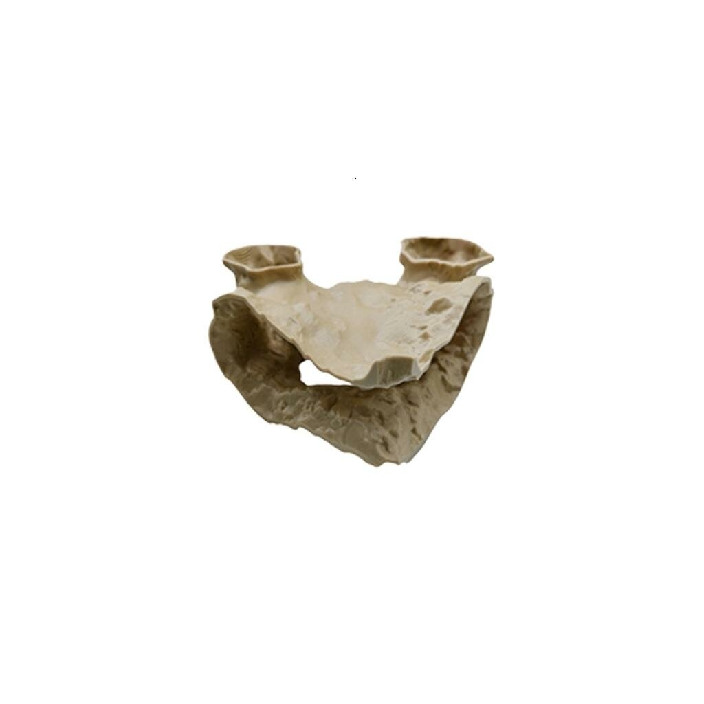 Аквариумные украшения «Домик-пещера», Песочно - желтый - XS