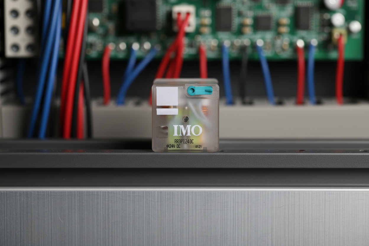 Реле контроля тока IMO RR3PI24D, AC/DC, DIN-рейка, 10А, IP20