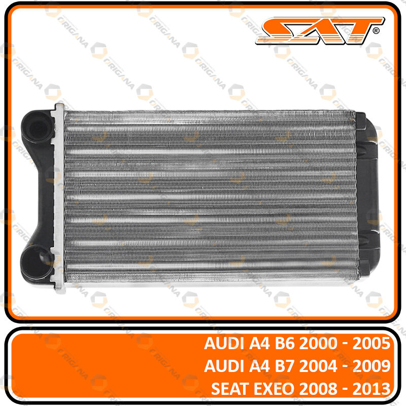 Радиатор отопителя для AUDI A4 B6 2000-2005, AUDI A4 B7 2004-2009, SEAT EXEO 2008-2013, ауди А4 Б6, ауди А4 Б7, сеат эксео