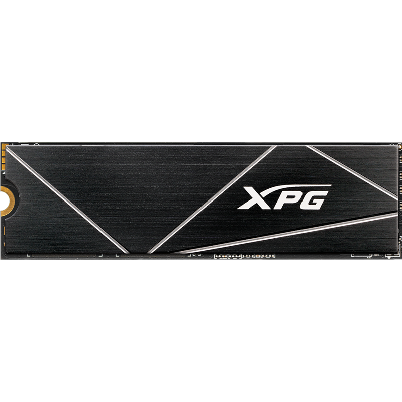 Твердотельный накопитель ADATA SSD GAMMIX S70 BLADE AGAMMIXS70B-1T-CS, 1024GB, M.2(22x80mm), NVMe, PCIe 4.0 x4, 3D TLC, R/W 7400/5500MB/s, IOPs 350 000/720 000, DRAM buffer 1024MB, TBW 740, DWPD 0.4, with Heat Spreader, гарантия 5 ЛЕТ