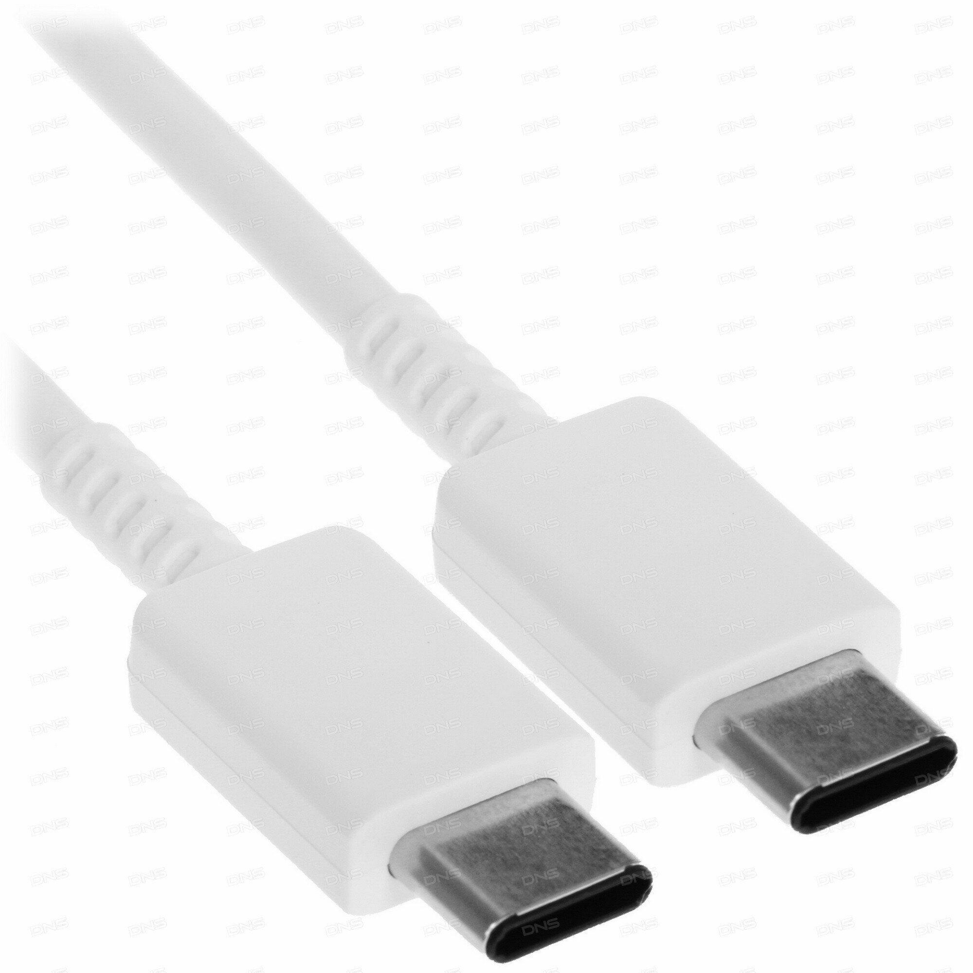 Кабель круглый Samsung USB Type-C - USB Type-C белый 1.8 м