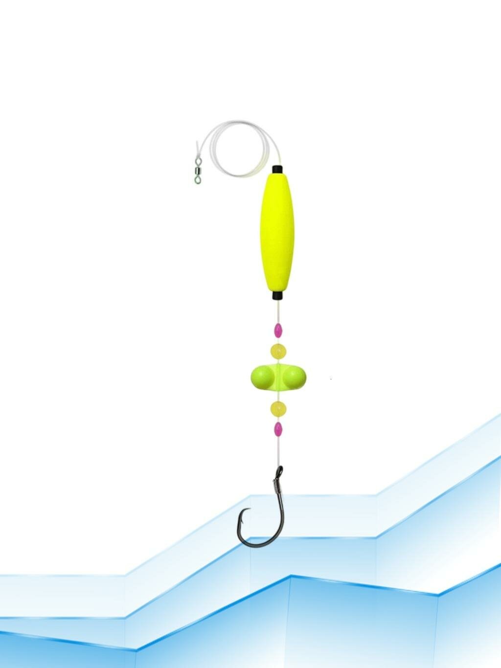 Поплавки и бобберы для ловли сома, Желтый - 6 0