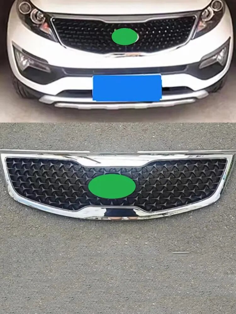 Передняя бамперная решетка для Kia Sportage 2010 2011 2012 2013 2014, ABS