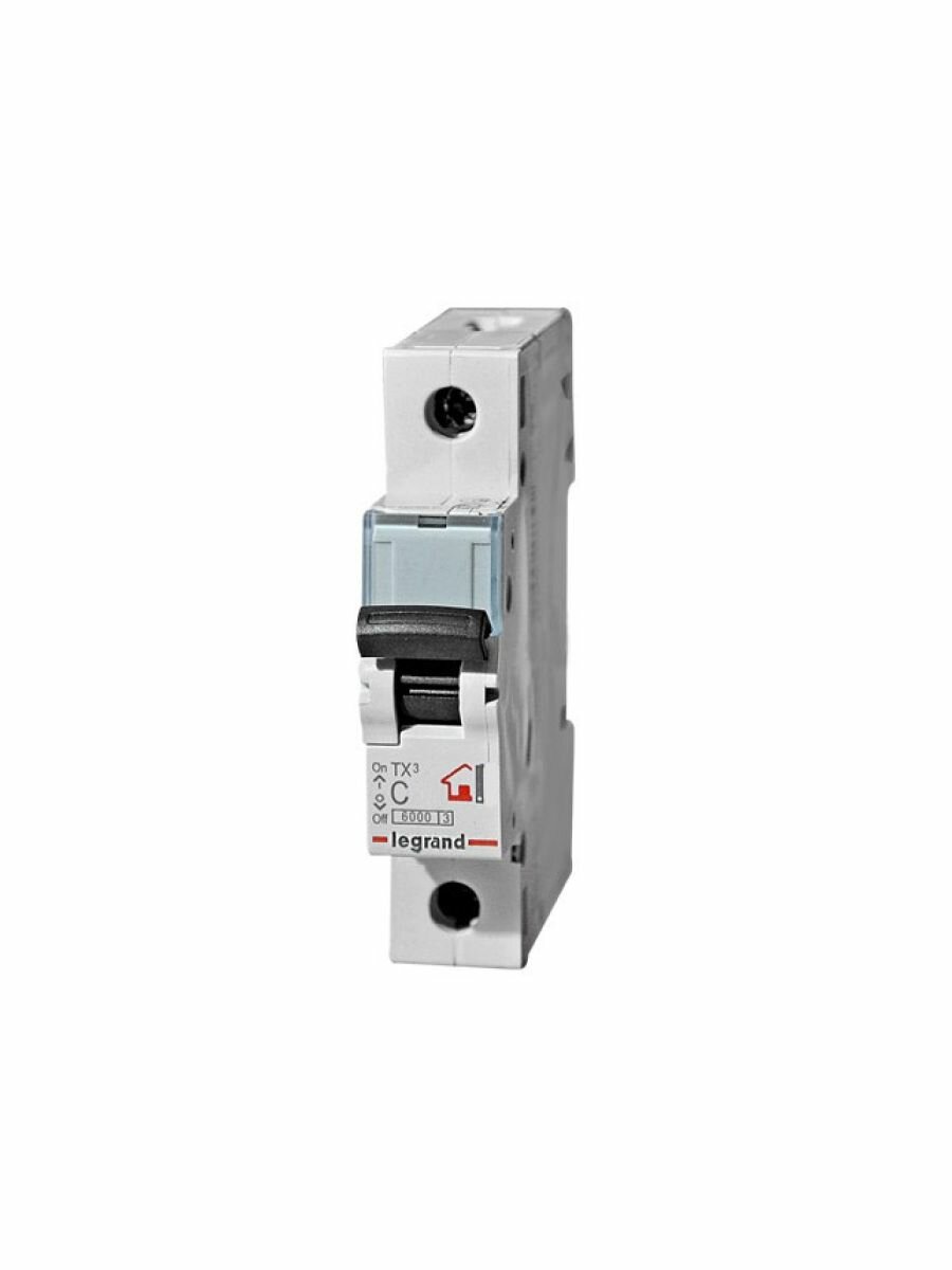 Legrand Выключатель автоматический однополюсный 10А C TX3 6кА (404026)