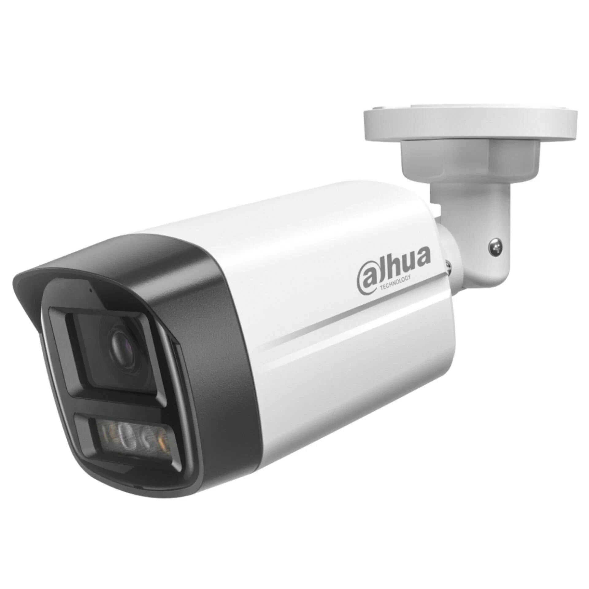 Камера видеонаблюдения Dahua DH-IPC-HFW1239TL1-A-IL, для улицы, 2 Мп, 1920х1080, LED подсветка, белый