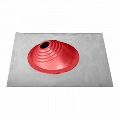 Манжета кровельная угловая №1 75-200 мм, EPDM, 500*600 мм красная