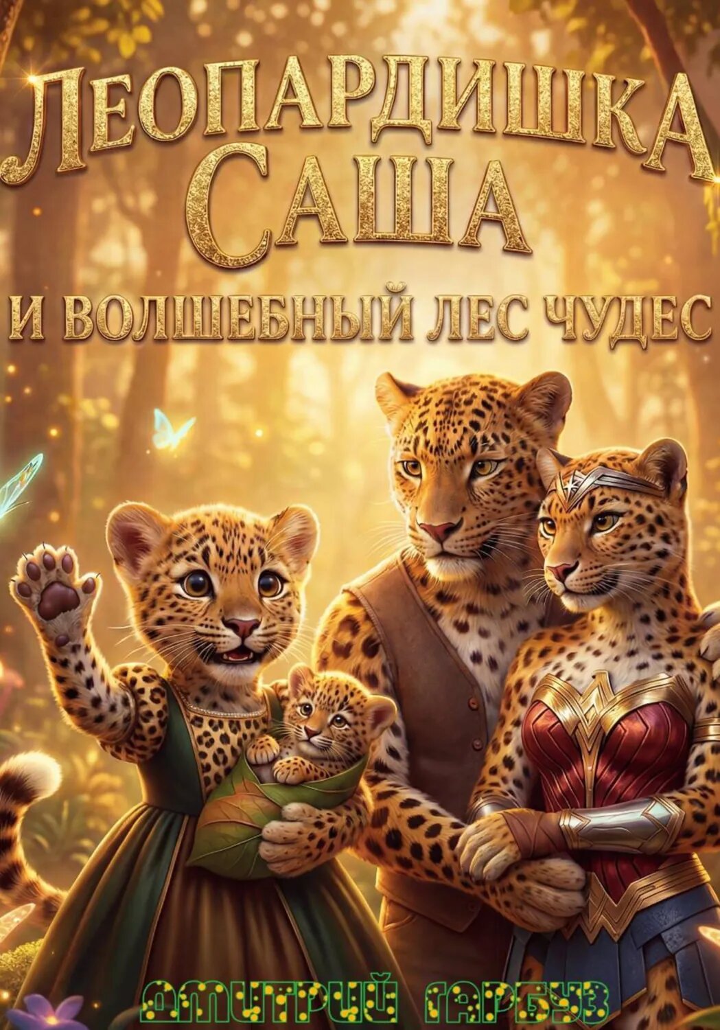 Леопардишка Саша и Волшебный Лес Чудес [Цифровая книга]