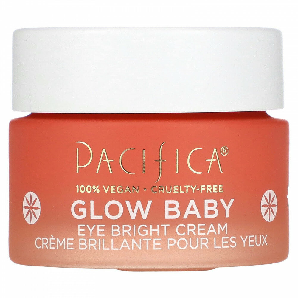 Pacifica, Glow Baby, крем для сияния кожи вокруг глаз, 15 мл (0,5 жидк. унции)