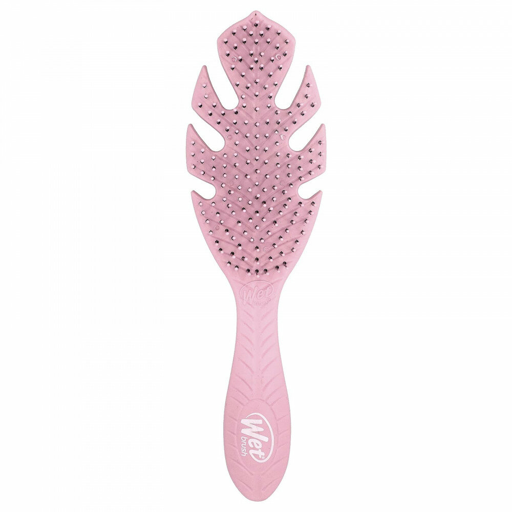Wet Brush, Средство для расчесывания волос Go Green ™, розовый, 1 шт.