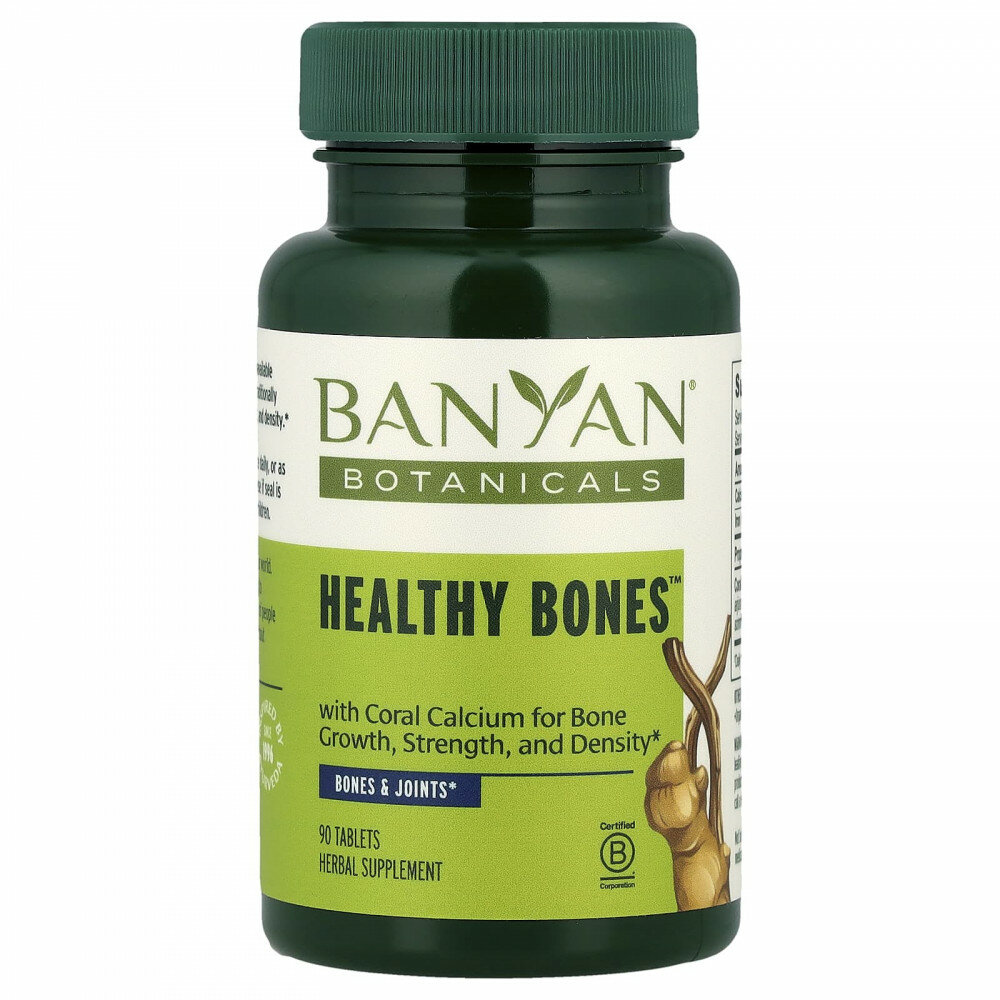 Banyan Botanicals, Healthy Bones ™, 90 таблеток