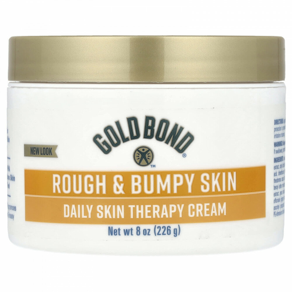 Gold Bond, Rough & Bumpy Skin, ежедневный крем для ухода за кожей, для сухой и очень сухой кожи, 226 г (8 унций)