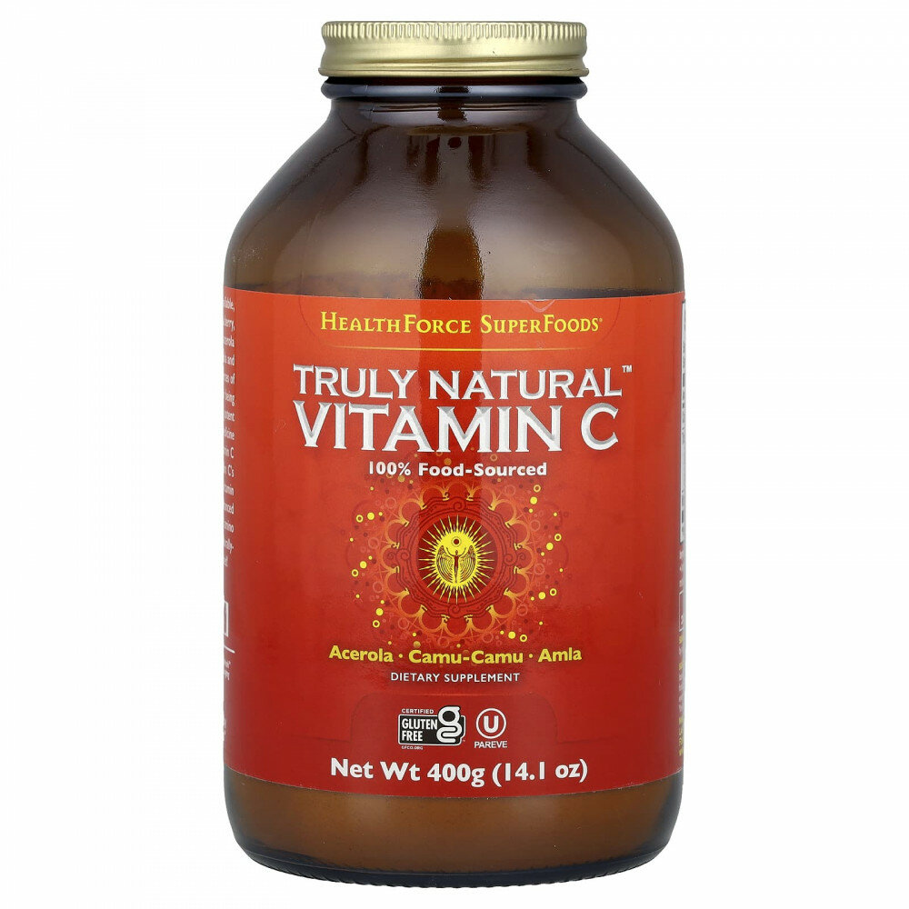 HealthForce Superfoods, По-настоящему натуральный витамин C, 400 г (14,1 унции)