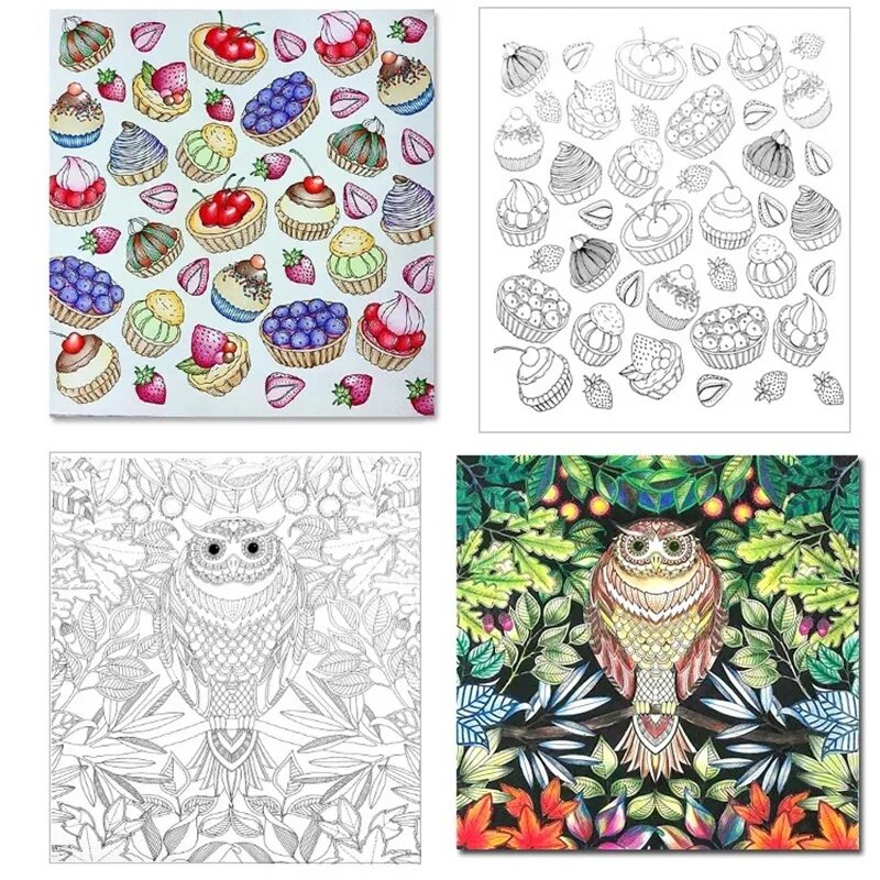 Ручная раскраска книга