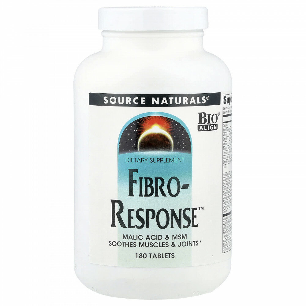 Source Naturals, Fibro-Response ™, 180 таблеток