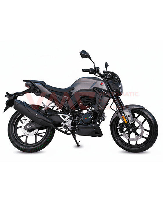 Мопед VMC GRACE BY49Q-A 49,5 см3 серия Y1250 (LED фар /сиг пов./пан. приб; пер./зад диск. тор.) 45102 Матовый серый