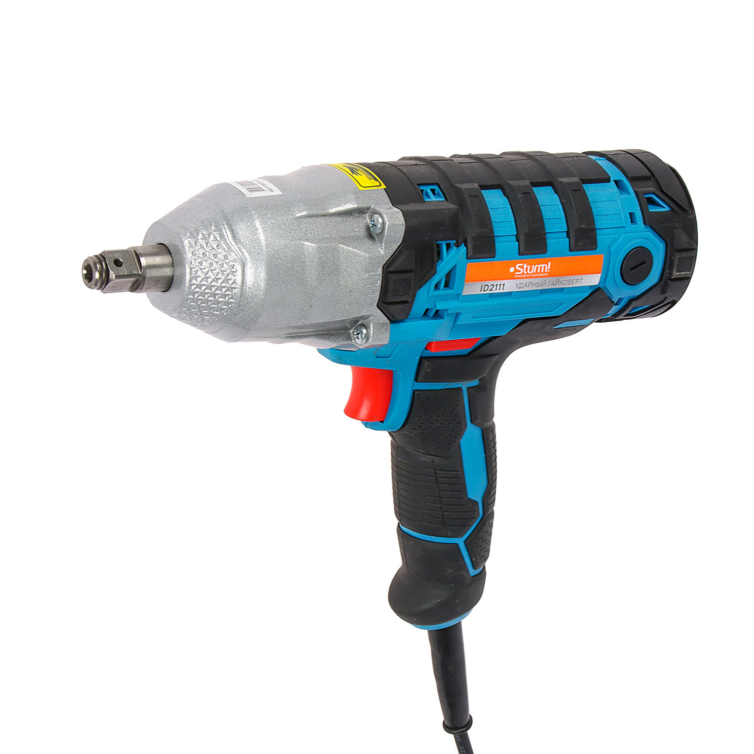 Гайковерт электрический Sturm 1000Вт 2800об/мин, 380Нм реверс патрон квадрат 1/2" (ID2111)