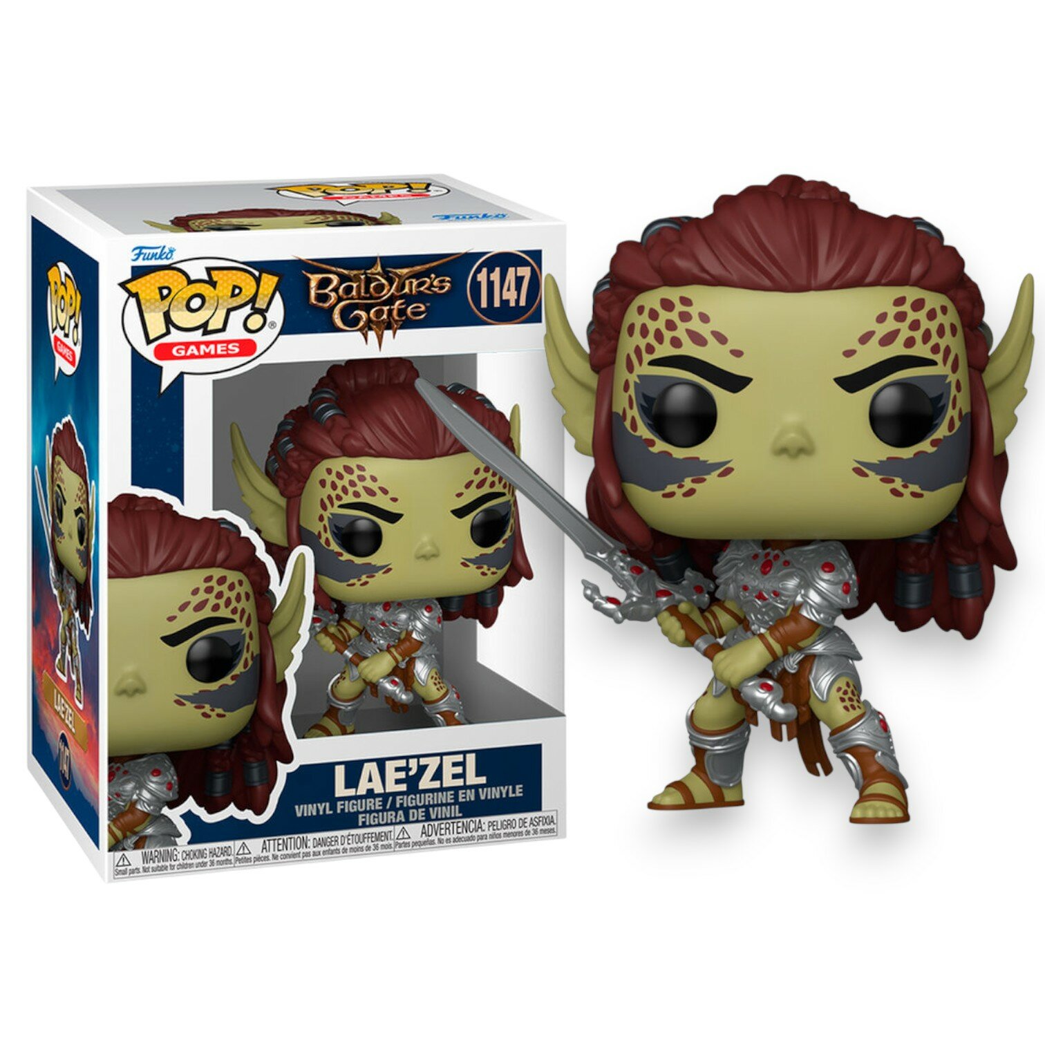 Фигурка Funko Pop! коллекционная Лаэзель "Baldurs Gate" 1147 (Фигурка Фанко Поп)