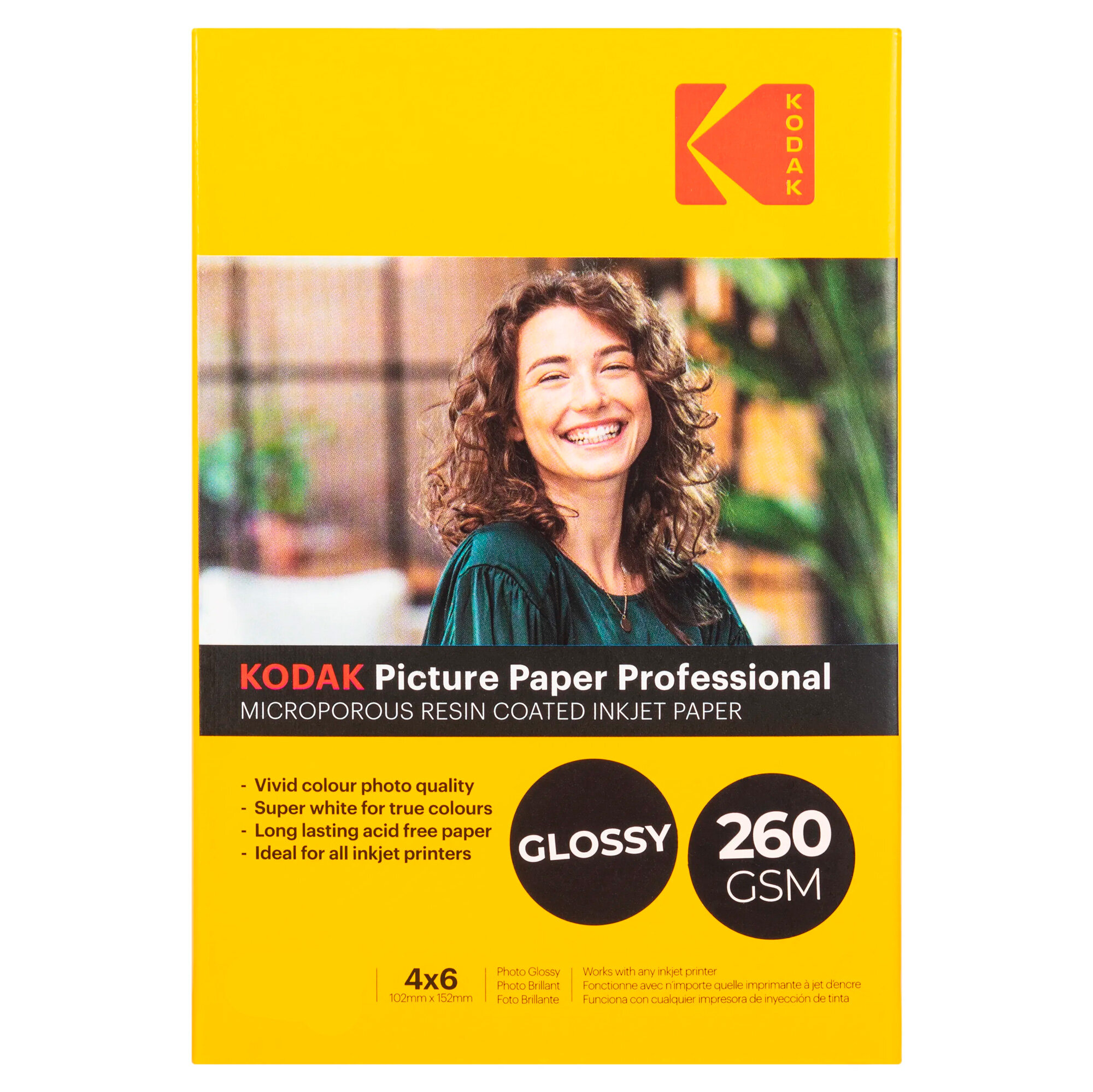 Фотобумага для струйной печати Kodak Picture Paper Professional Glossy, 10x15 см, 400 листов