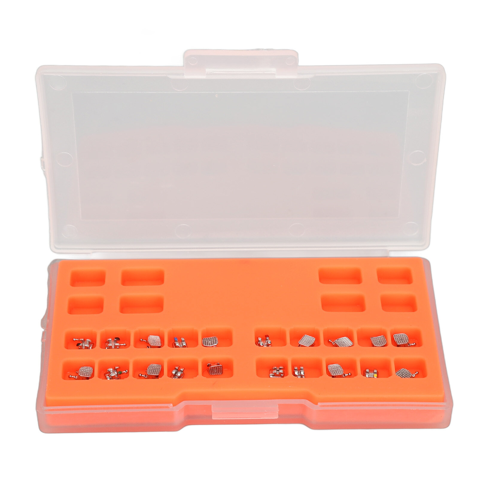 Брекеты для зубов Roth, удобные металлические мини-брекеты Roth, 0,022 дюйма, 345 крючков для больниц