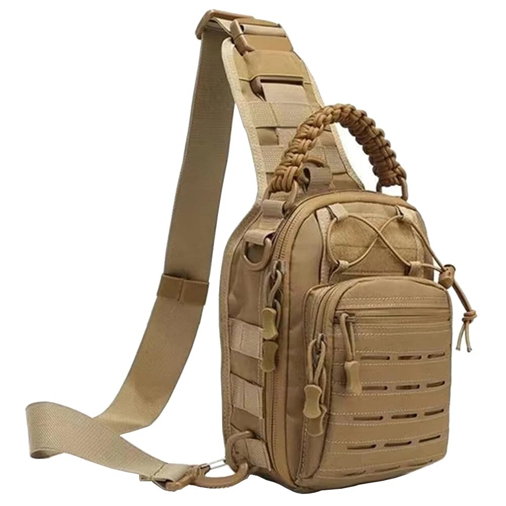 Тактическая Сумка-слинг Для Мужчин И Женщин, Нейлоновая Сумка Через Плечо Для Охоты С Системой Molle Для Ношения Оружия, EDC