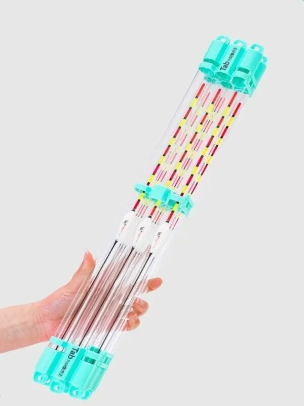 KNOW EASY-Тубусы для хранения поплавков TAB (набор из 6шт)