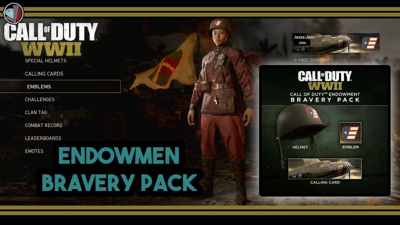 Call of Duty: WWII - Call of Duty Endowment Bravery Pack DLC EMEA PC Steam Ключ