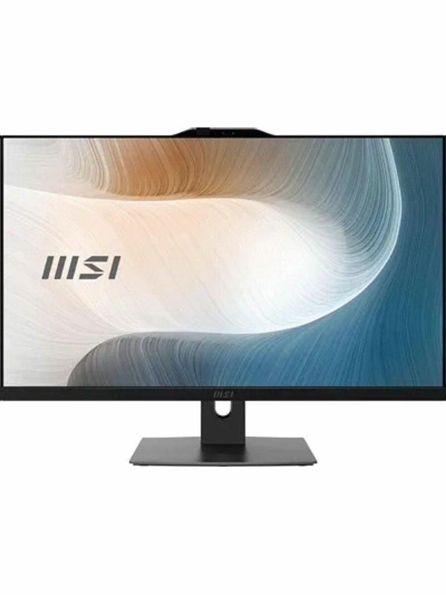 MSI Моноблок 27" Intel Core 7 150U, RAM 32 ГБ, SSD 1000 ГБ, Intel Iris Xe Graphics G7 96EUs, DDR5 Черный (MSI Modern AM272P 1M-687XRU)