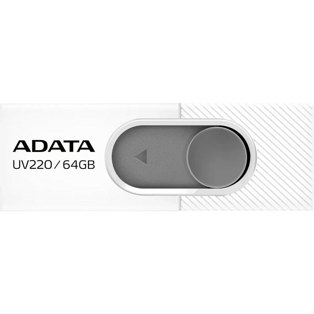 Флешка USB Flash A-Data AUV220-64G-RWHGY, Белый 64 ГБ