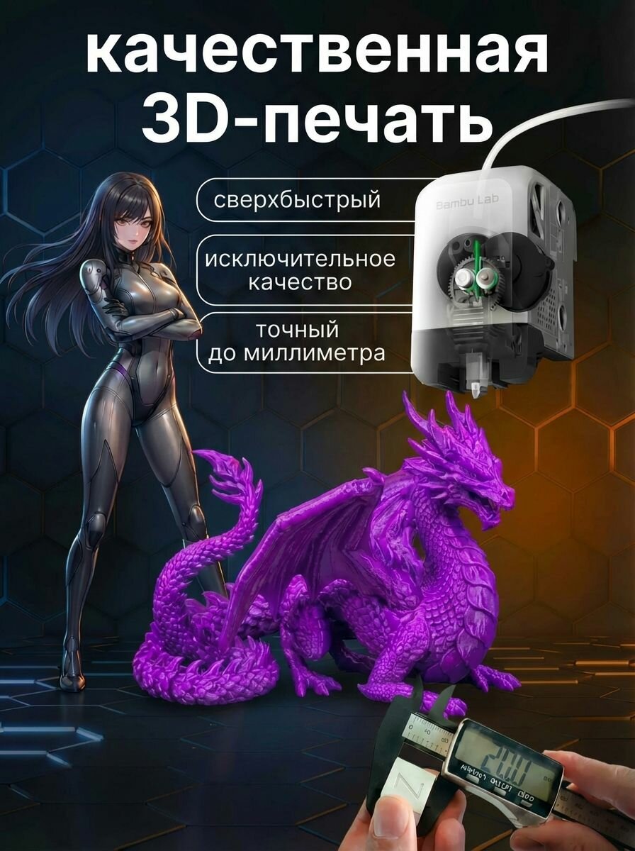 3D принтер Bambu Lab P1S Combo (AMS) EU версия — фото 1